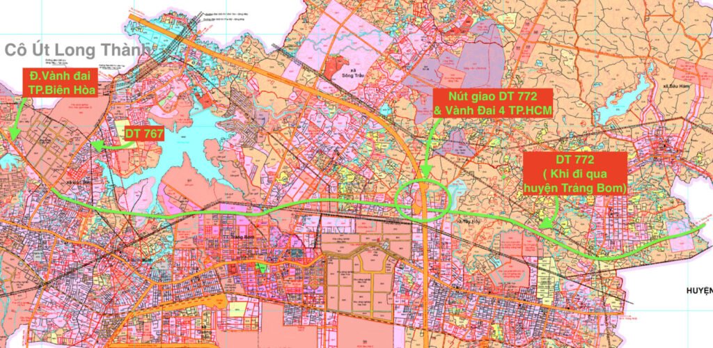 THÔNG TIN DT772 (TRẢNG BOM - XUÂN LỘC) - Cô Út Long Thành